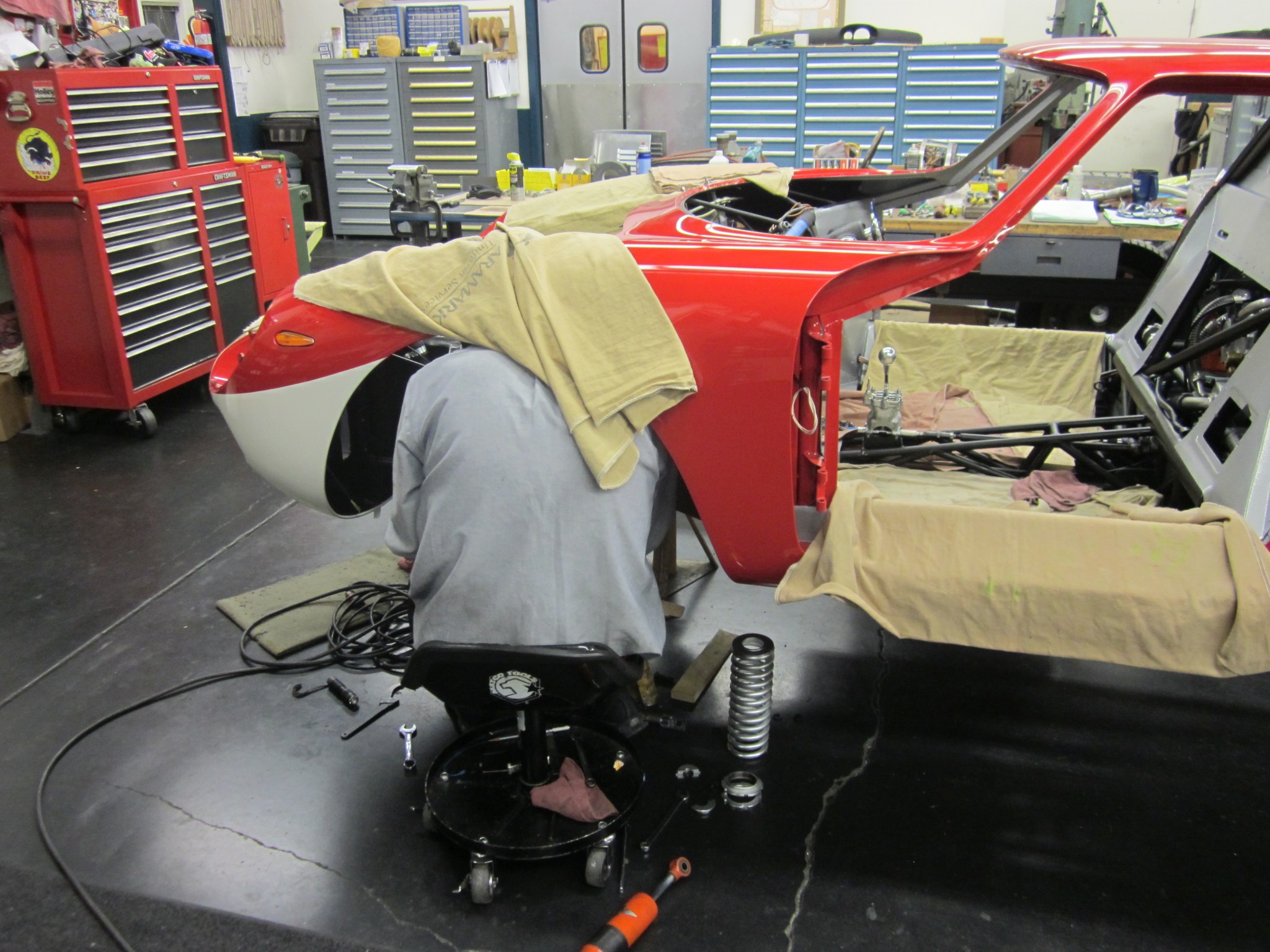 A Ferrari 166 Under the Knife – TRAVELINGWITHTOOLS